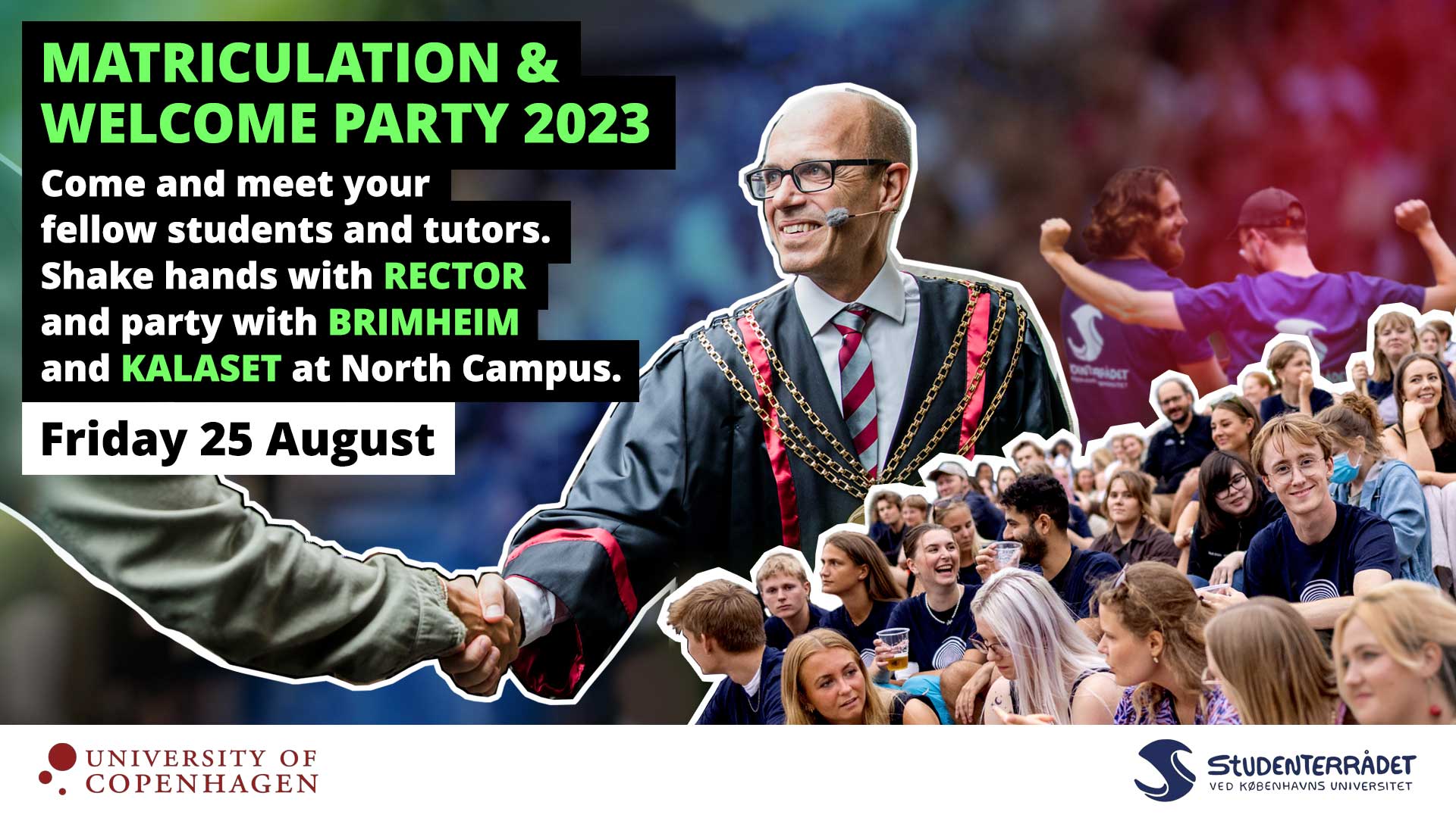 Matriculation and welcome party – University of Copenhagen